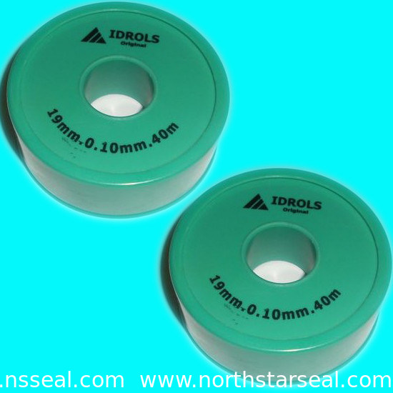 PTFE Thread Seal Tape , tape 19mm x0.1mm x40m Density:0.35g/cm3 Saudi ...