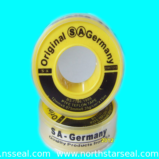 PTFE Thread Seal Tape , Tape , 12mm x0.075mm x15M Density:0.35g/cm3, SA ...